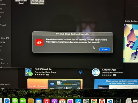 cannot uninstall adobe creative cloud and it s components every time i