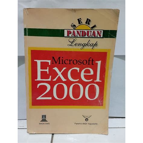 Jual Panduan Lengkap Microsoft Excel 2000 Shopee Indonesia