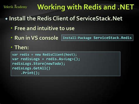 Ppt Redis And Redis With Net Powerpoint Presentation Free Download