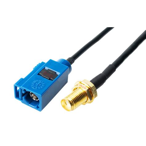 Car Radio Stereo Antenna Adapter Fakra Male Female Crimp Connector For Rg Rg Cable China