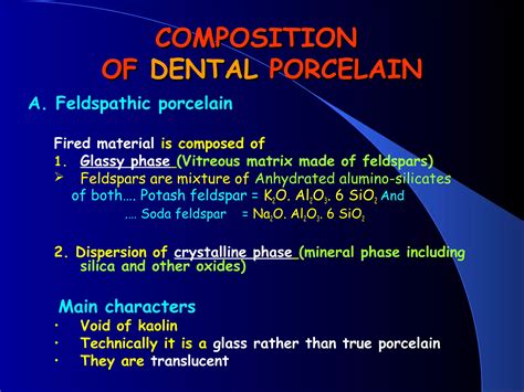 Dental Ceramics Dental Porcelain All Ceramic Restorations Dental