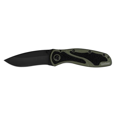 Blur Pocketknife Olive Black Kershaw Knives
