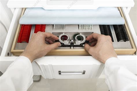 Eye Test Frames And Lenses Stock Image F0363352 Science Photo