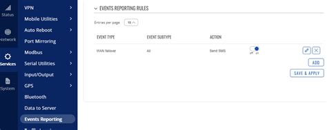 teltonika settings for starlink failover to cellular support portal