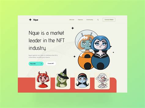Nft Marketplace Hero Section By Shamiur Rahman On Dribbble