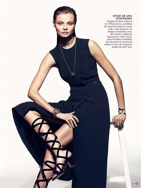 Magdalena Frackowiak Vogue Magazine Mexico August Issue Celebmafia