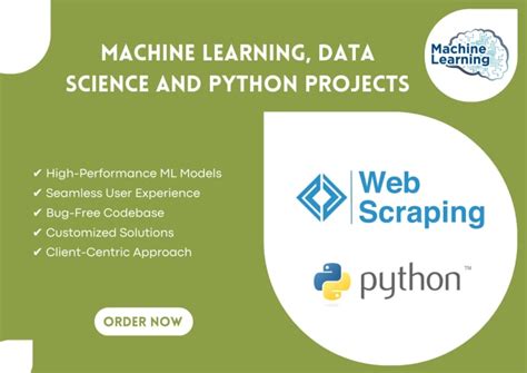 Do Web Scrapping And Machine Learning Projects By Syedjunaidal235 Fiverr