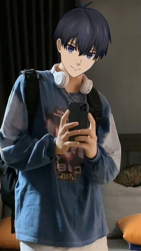 Isagi Yoichi In Real Life Edit In Gambar Karakter Gambar Pacar Kartun