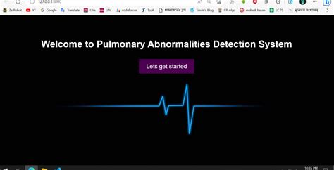 Github One Fist Manpulmonary Abnormalities Detection Using Machine