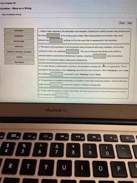 Part 3 Reset The Phet Simulation Using The Button In