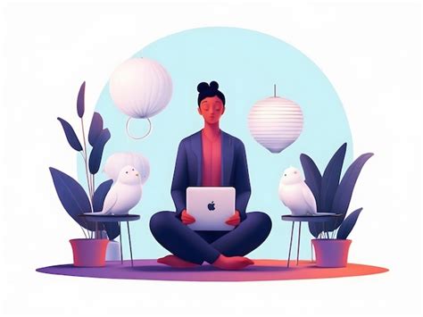 Premium Ai Image Man Computer Programmer Working At A Computer