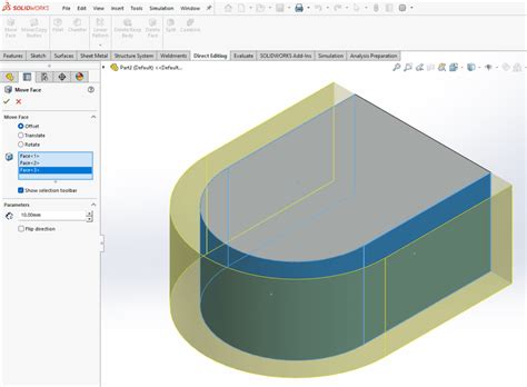 SOLIDWORKS Direct Editing Tools IME Wiki