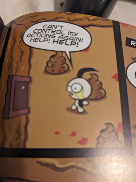 In The Invader Zim Comic Issue Titles The Humble Bundle Of Horrors There Is An Issac Reference