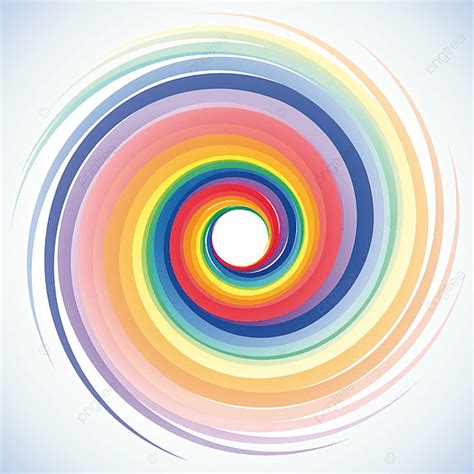 Vortex Vector Design Images Vector Rainbow Vortex Background Typography Brand Society Png