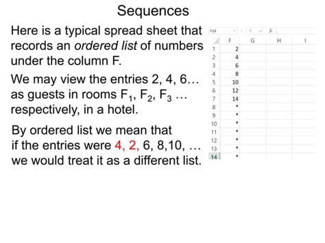 51 Sequences And Summation Notation Pptx Science