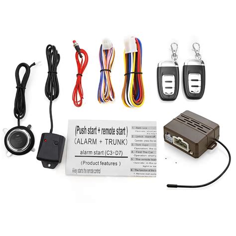 Aliexpress Com Buy D Universal V Car Alarm System Security Alarm Central Locking With
