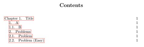 Hyperref How To Add An Environment In The Table Of Contents Tex