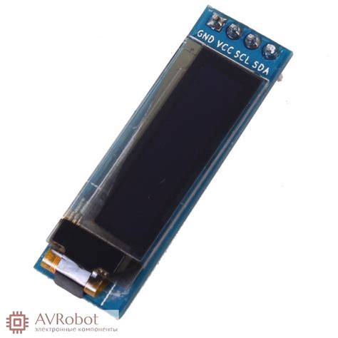 Oled дисплей 0 91 дюймовый синий ЖК дисплей 128 32 на Ssd1306 модуль для Arduino