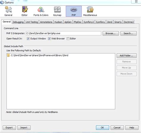 Doesnt Work Autocomplete In Netbeans For Zend Framework Libraries