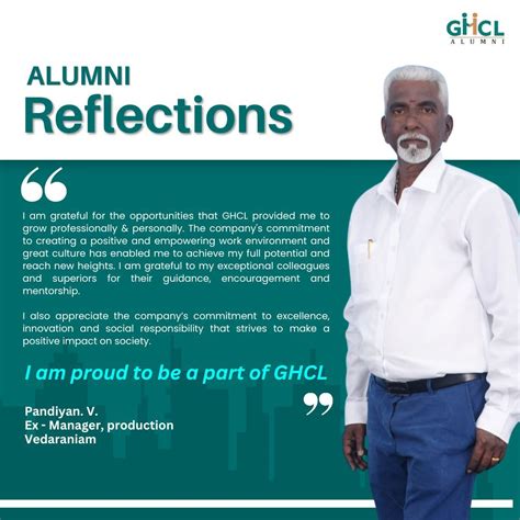 Ghcl Alumni Network On Linkedin Cheers To An Incredible Journey 🎉 The Spotlight Is On Mr