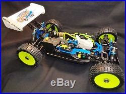 Vintage Parts Cars OFNA ULTRA LX COMP Vintage Nitro Buggy Roller With Body With Servos USED