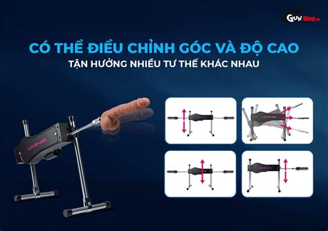 Máy làm tình tự động Lovense Sex Machine 2 đầu cao cấp