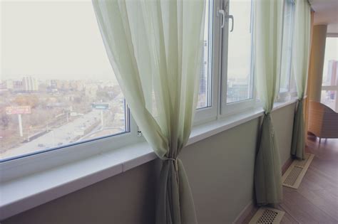 Тюль на балконе дизайн 84 фото