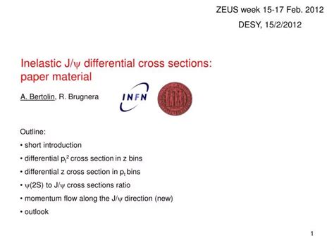 Ppt Inelastic J Y Differential Cross Sections Paper Material