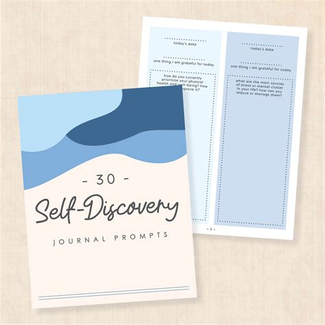 Self Discovery Journal Prompts · Pdf Workbook