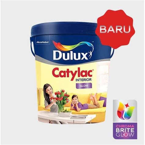 Jual DULUX CATYLAC GLOW Fossil Grey 30YY 56/060 (4.5 KG) | Shopee Indonesia