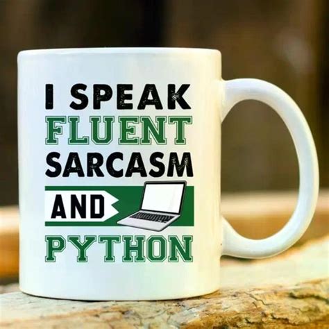 Dropship 1pc I Speak Fluent Python Coder Mug Programmer T Rude