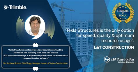 Trimble Tekla On Linkedin Legendsoftekla Trimble Tekla Lnt