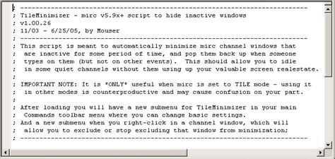 Mirc Script Pack