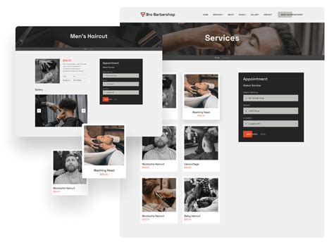 Bro Barbershop Theme Free Hair Salon Wordpress Theme Motopress