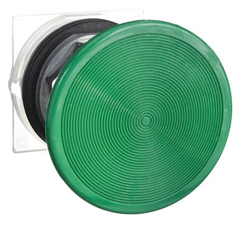 SCHNEIDER ELECTRIC Green 30 Mm Mounting Size Mushroom Head Push Button 6B362 9001KR25G