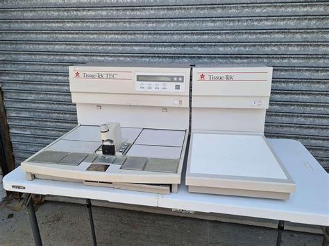 Used Sakura Tissue Tek Tec 5 Embedding Centre With Cryo Console Co