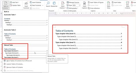 My Table Of Contents Wont Generate Microsoft Community
