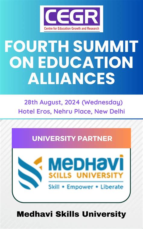 Cegr Education Partner Growth Research Msu University Medhaviskillsuniversity Medhavi