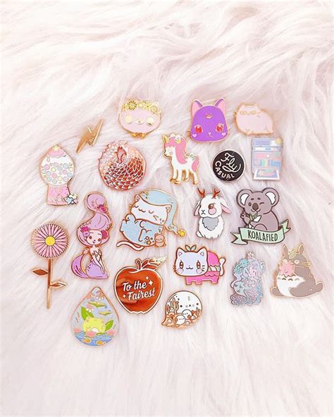 My Favorite Enamel Pin Designers Cute Pins Cat Pins Pink Pins And