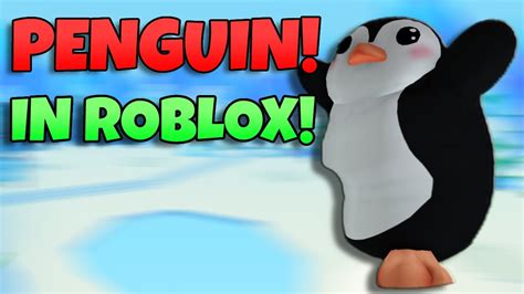 Cute Penguin Skin In Roblox Youtube