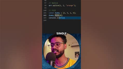 Fill Method In Javascript 🔥 Javascript Dsa Javascriptinterview