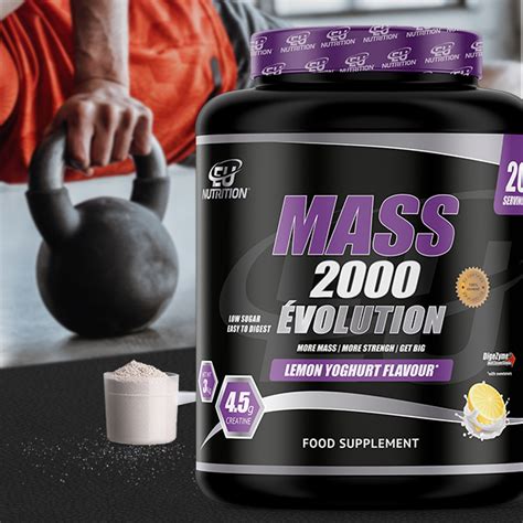 Mass 2000 Évolution 3 Kg | Gainers EU NUTRITION®