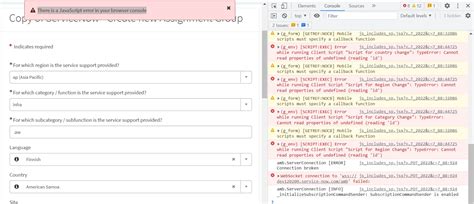 Solved How To Fix The Error There Is A JavaScript Error ServiceNow Community