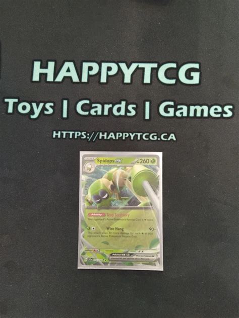Spidops Ex N M Pokemon Sv Scarlet Violet Base Set Picclick Ca