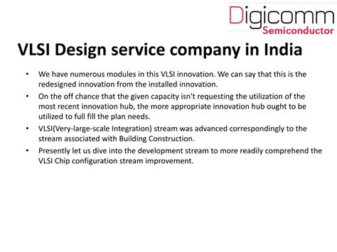 PPT VLSI Design Service PowerPoint Presentation Free Download ID 10871131