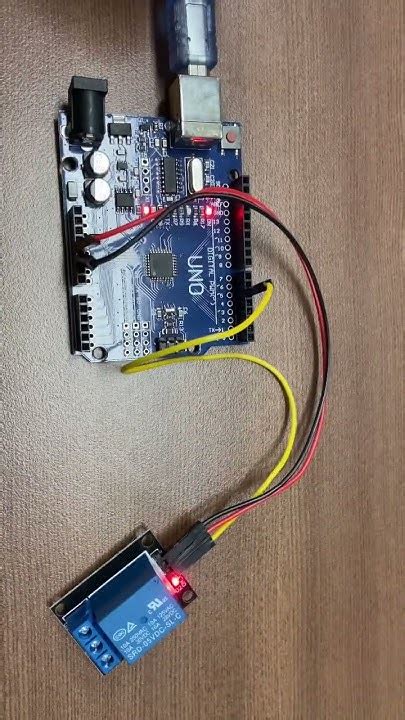 아두이노 릴레이 모듈 작동 테스트 Youtube