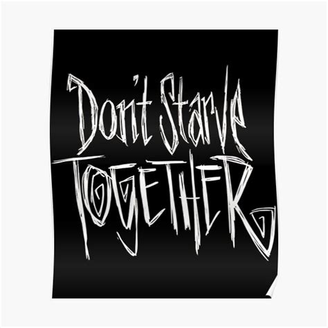 Dont Starve Together Poster For Sale By Littlelovesshop Redbubble