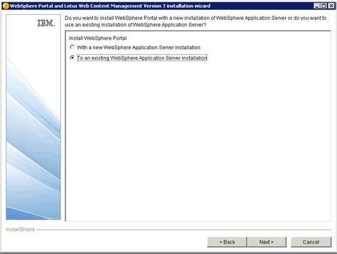 Installing The WebSphere Portal Server