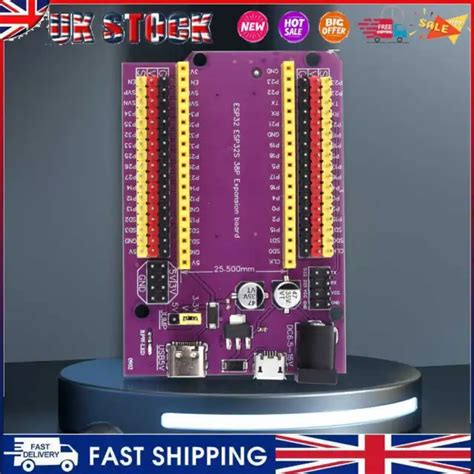 Esp32 Development Module Nodemcu 32s Lua Type Cmicro Gpio Expansion