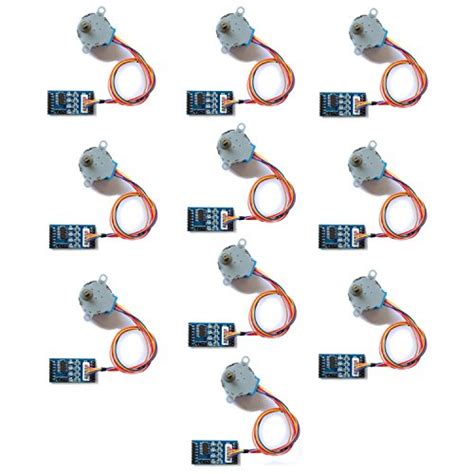 Buy Optimus Electric ULN Stepper Driver Board V BYJ Stepper Motor Kit Set Arduino